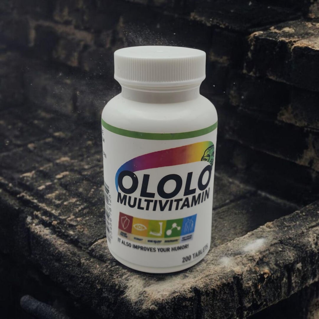 OLOLO Vitamin Bottle | Escape From Tarkov - Etsy
