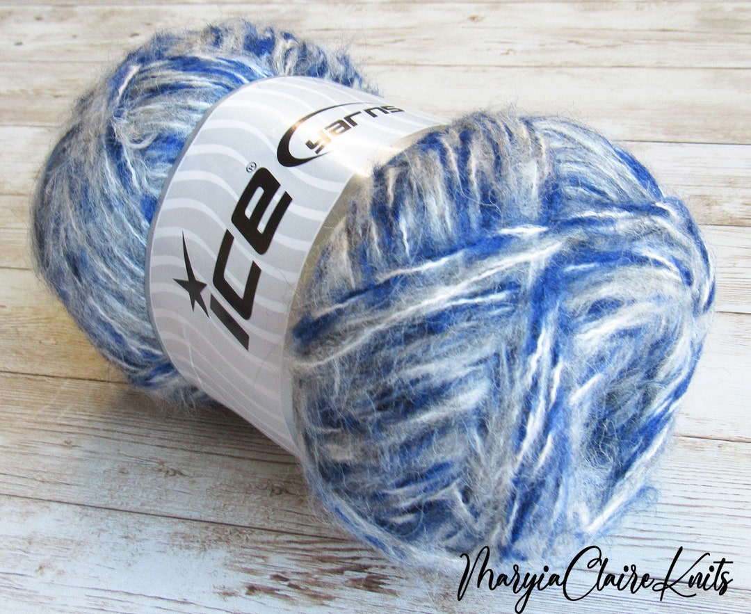 Mohair Yarn, Wool Yarn, Winter Yarn, Self-striping Yarn, Knitting Yarn ...