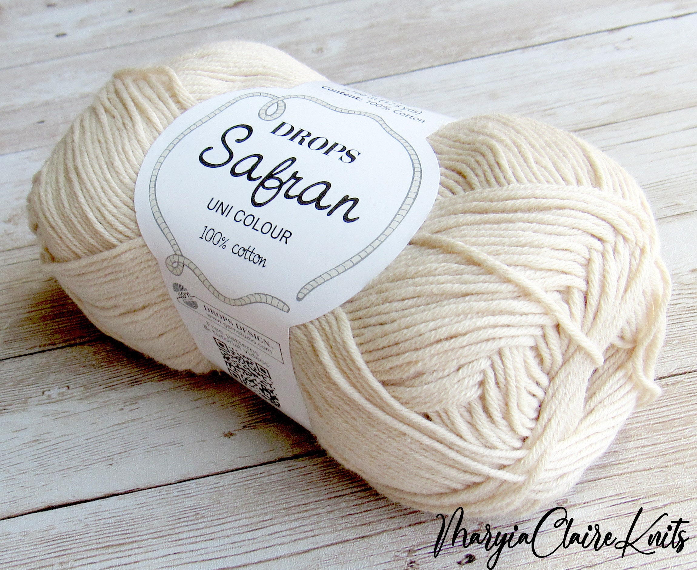 Drops SAFRAN Marzipan 71, Safran Drops Lightweight 2sport Cotton Yarn ...