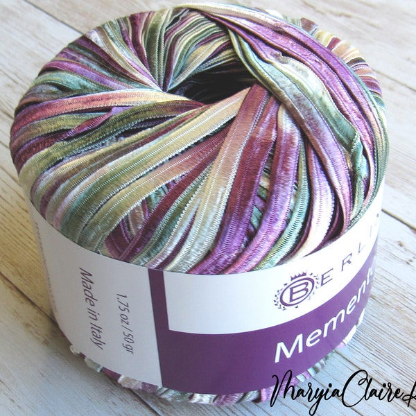 Ribbon Yarn Scarf - Etsy