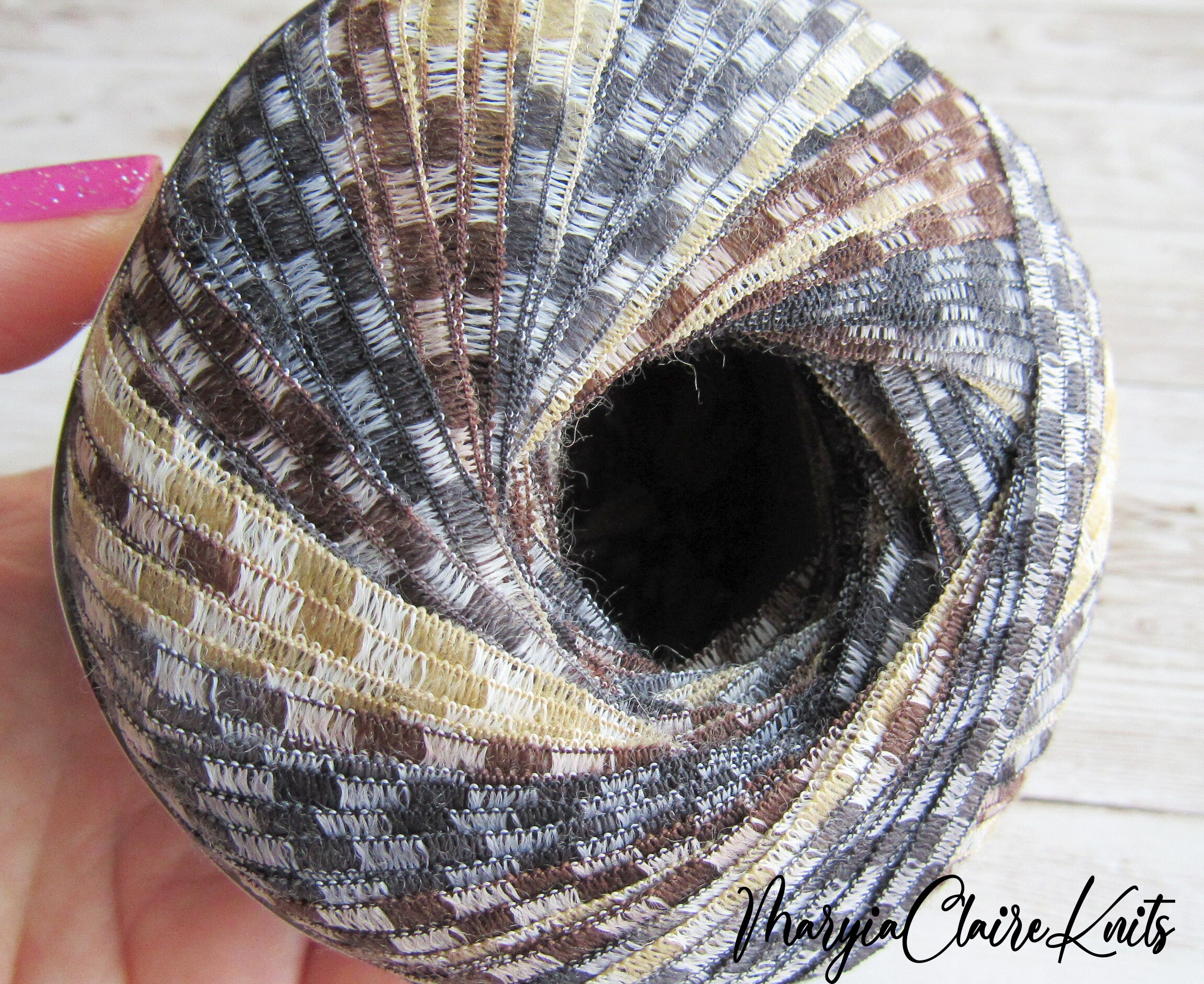 Berlini Race Track Ribbon Yarn, Italian Cotton Blend Ribbon Yarn 3/8 ...