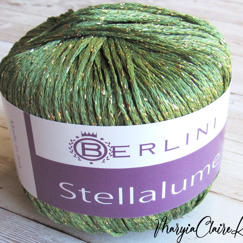 Metallic Yarn - Etsy