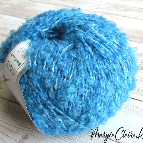 Ice Blue Yarn - Etsy