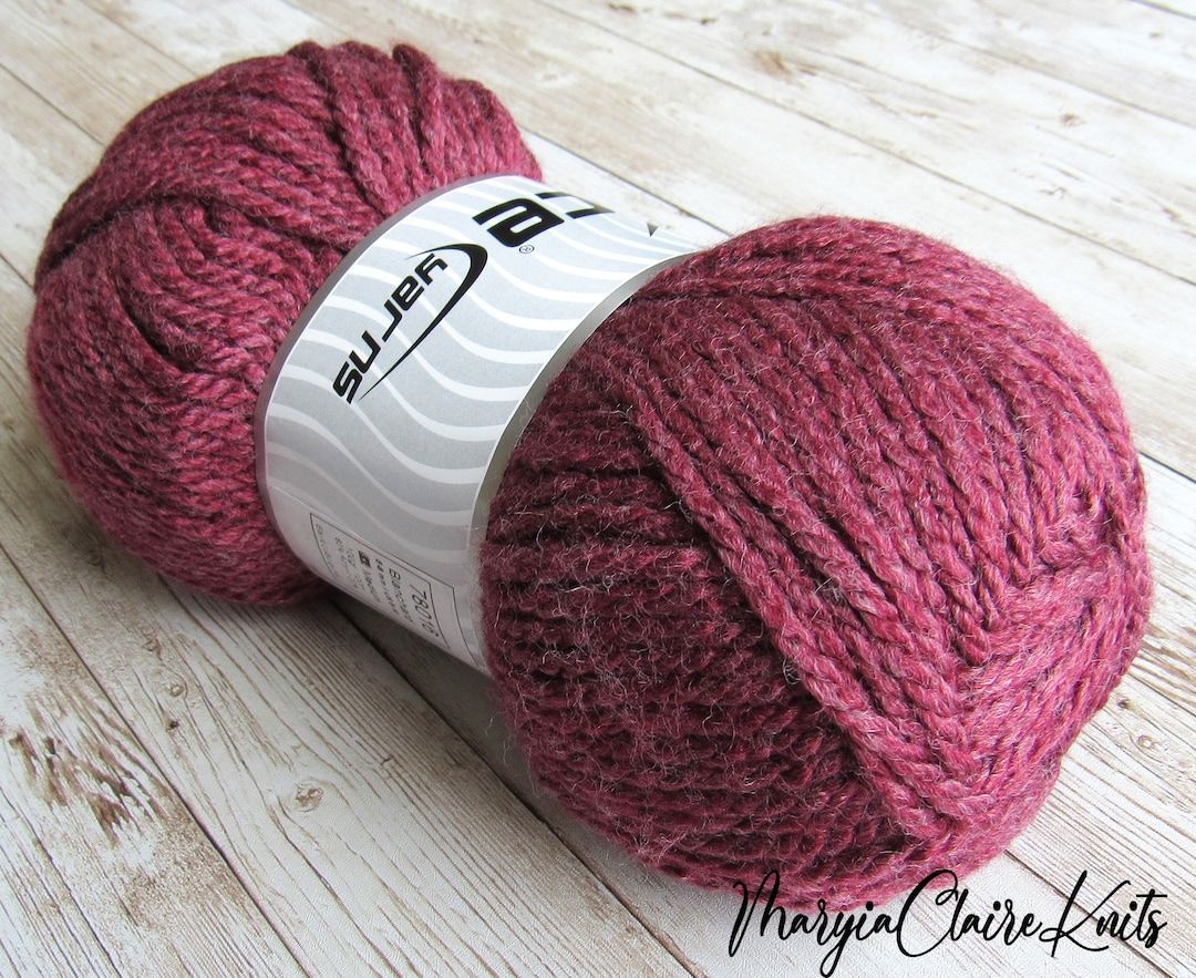 Burgundy Bamboo Acrylic Yarn for Sale, Acrylic Bamboo Blend Yarn ...