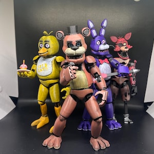 Five Nights at Freddys Custom Figures - Etsy