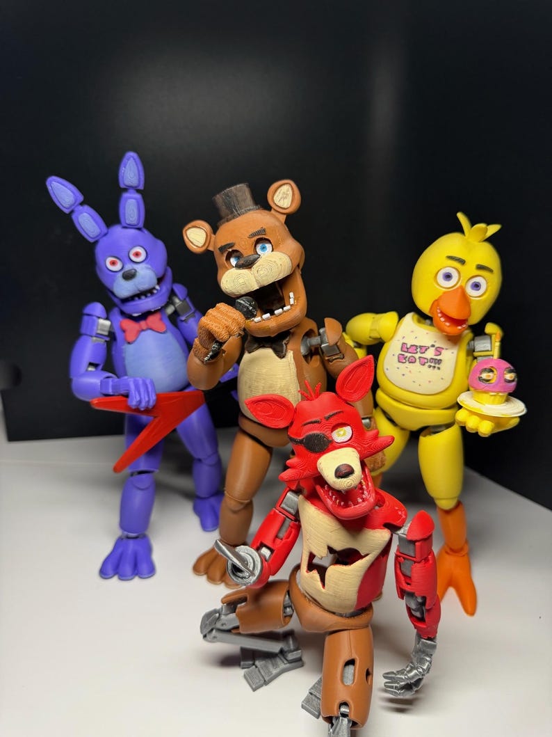 Nightmarish Animatronic Action Figures – Upgraded Fan-made Horror ...