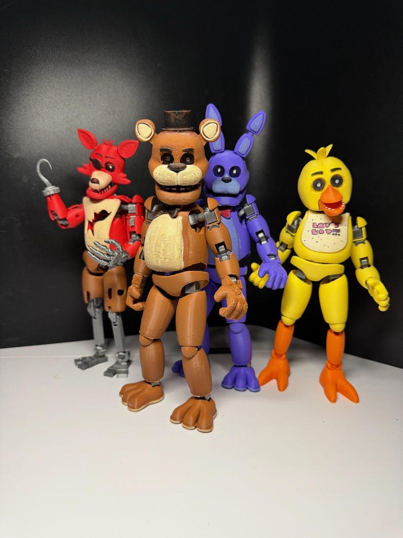 Nightmarish Animatronic Action Figures – Upgraded Fan-made Horror ...