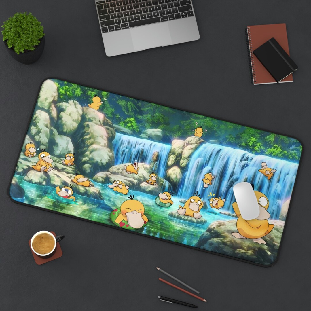 Pokemon Mouse Pad 3 Sizes Funny Psyduck Mouse Pad Pokemon - Etsy