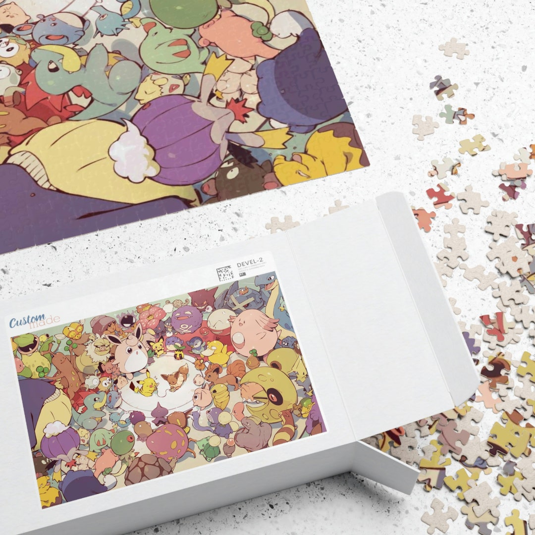 Pokemon Puzzle 110 252 500 1014-piece Perfect Gift for - Etsy
