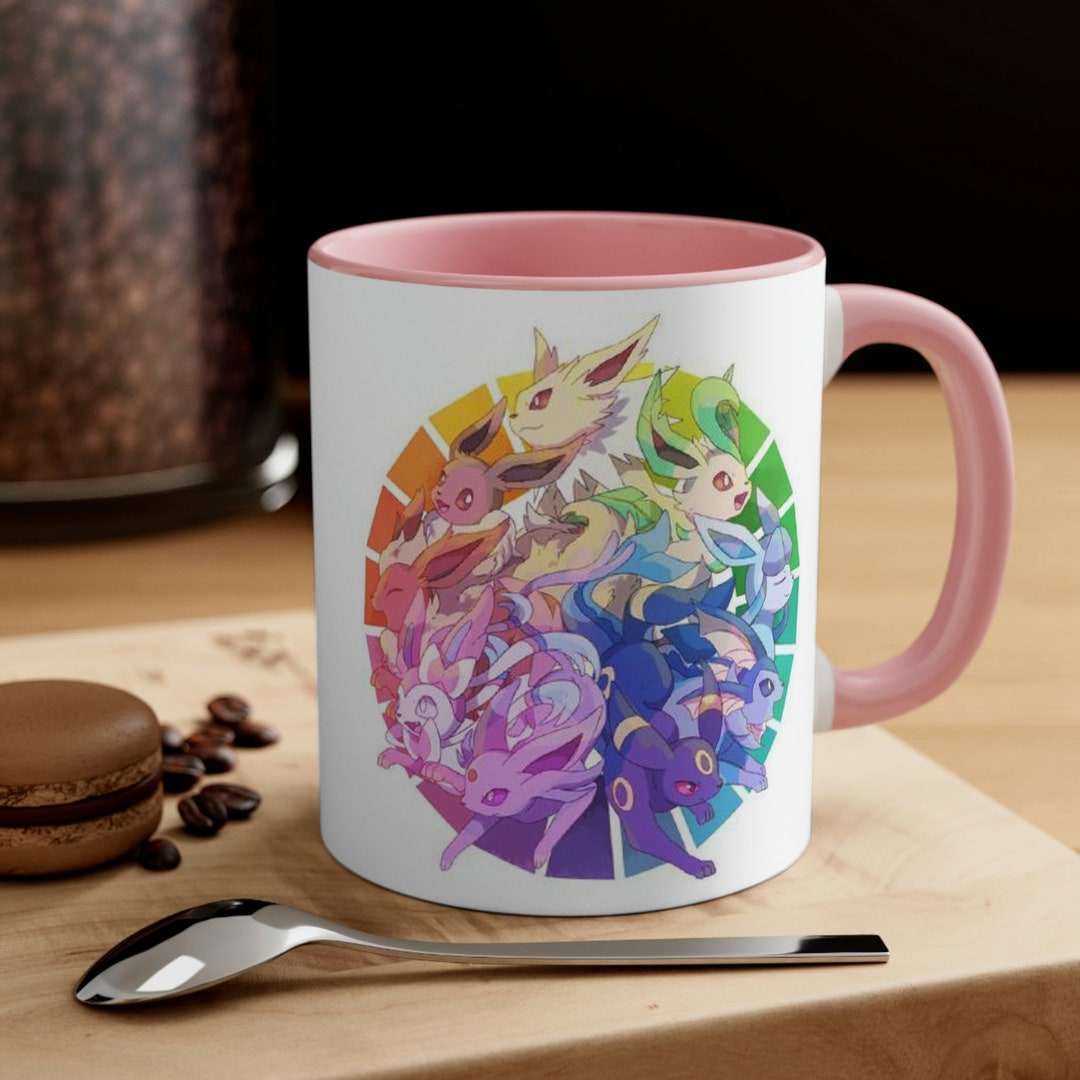 Custom Anime Mug Pokemon Coffee Mug Eeveelutions Coffee - Etsy