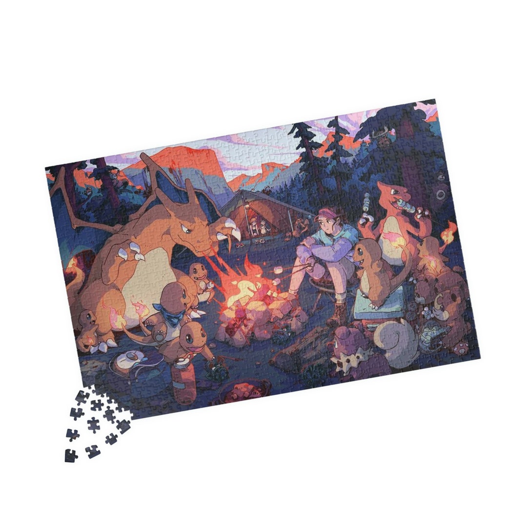 Pokemon Jigsaw Puzzle 110 252 500 1014-piece Anime Jigsaw - Etsy