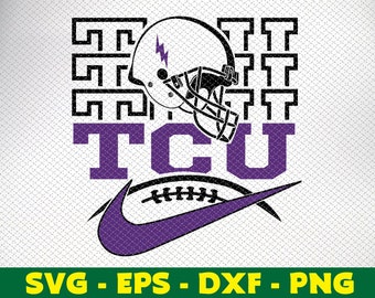 T C U Football Svg - Etsy
