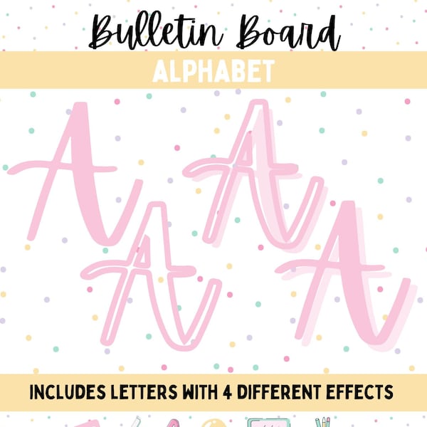 Pink Bulletin Board - Etsy