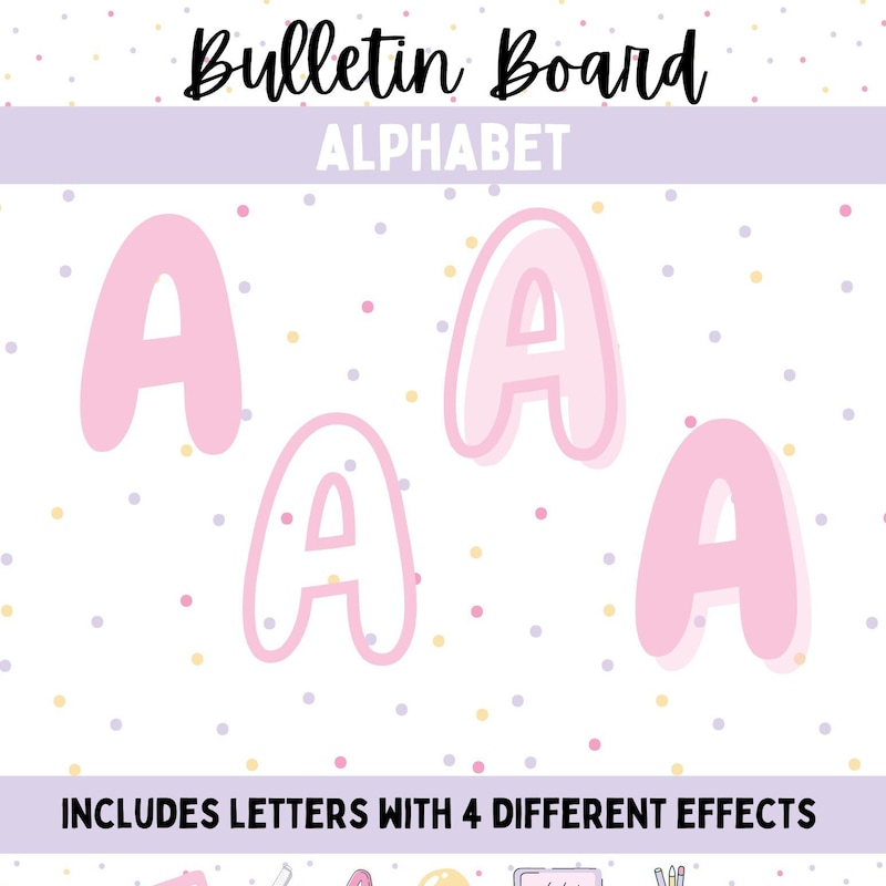 Pink Bulletin Board - Etsy
