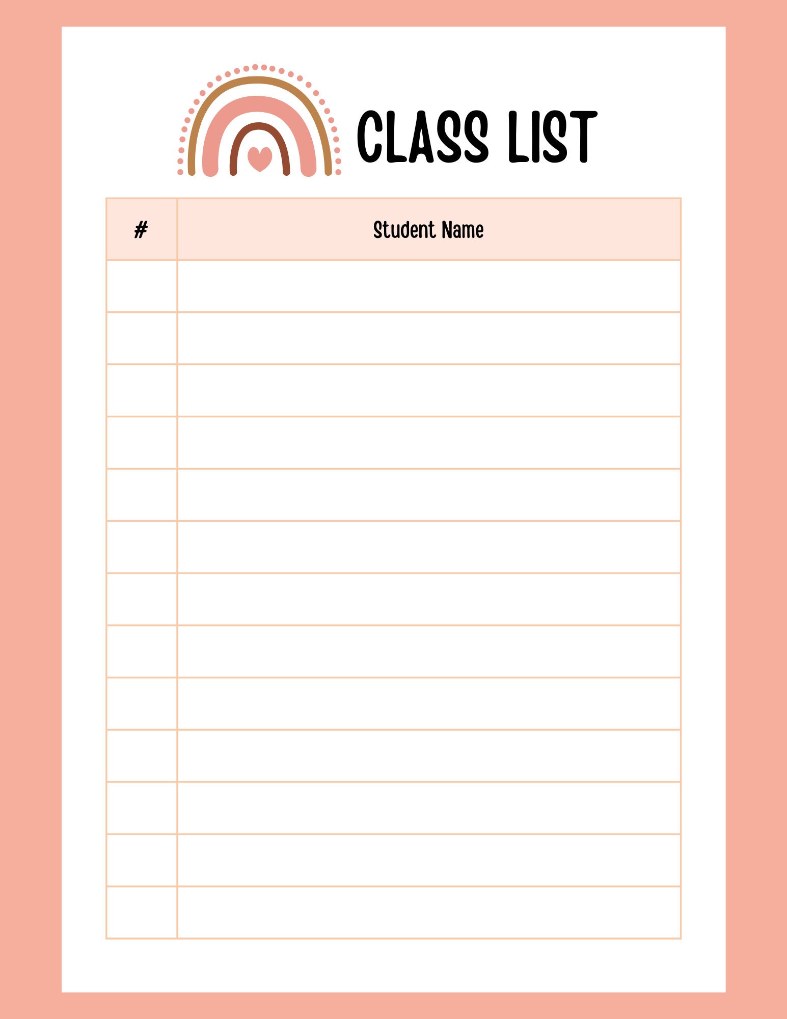 Undated Teacher Planner Academic Planner Teacher Printable Digital ...