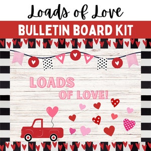 Loads of Love Valentine Bulletin Board Kit - Happy Valentine's Day ...