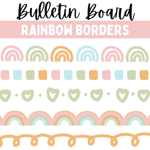 PRINTABLE Beach Bulletin Board Borders Printable Classroom Borders ...