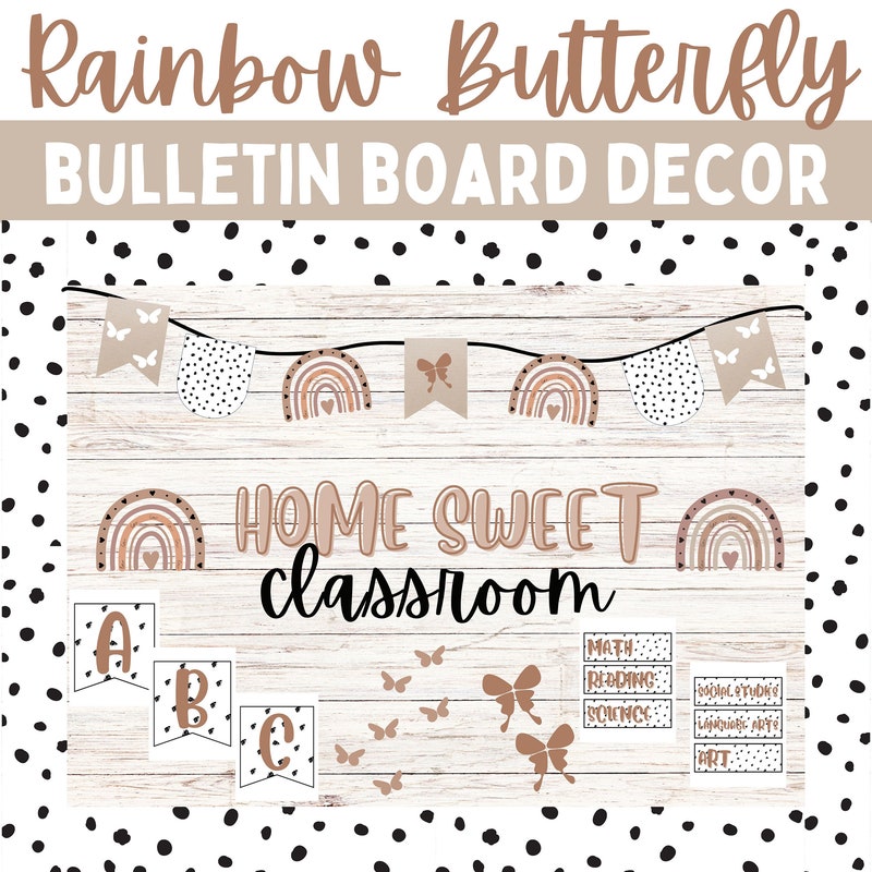 Butterfly Bulletin Board - Etsy