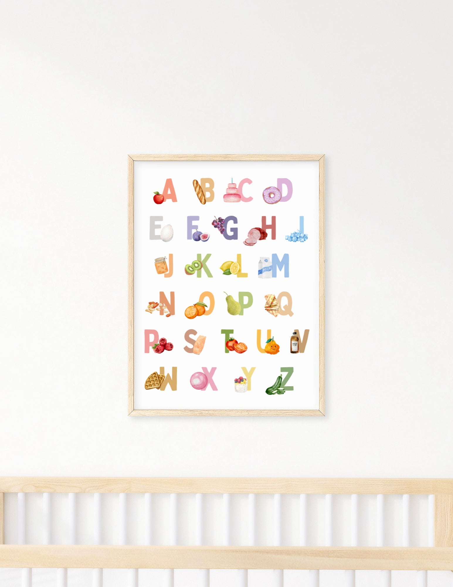 Food Educational Poster, Food Alphabet, Homeschool Printables ...
