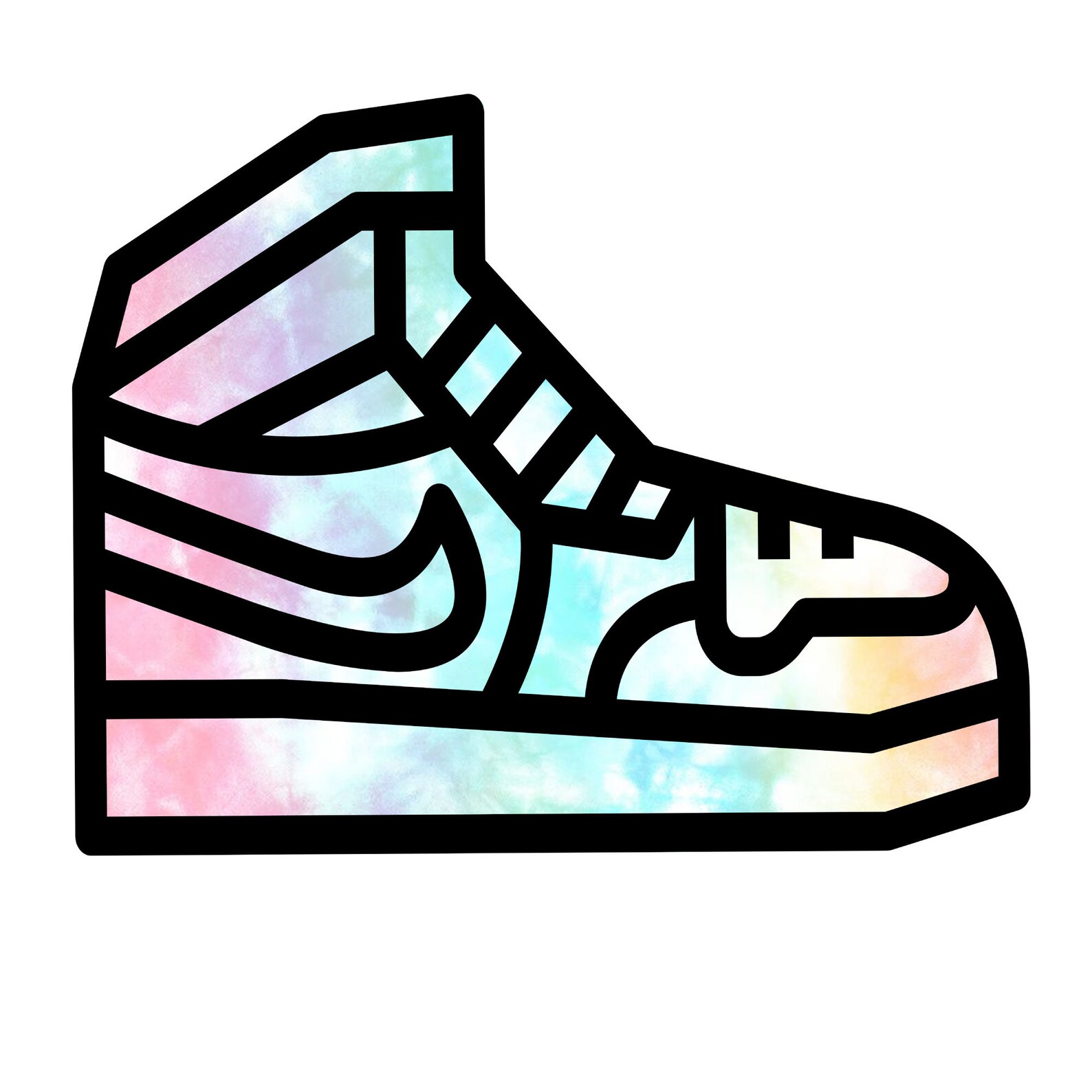 Nike Sneaker Removable Custom Decal - Etsy
