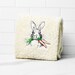 Easter Bunny Hand Towels for Bathroom, Decorative Embroidered Spring ...