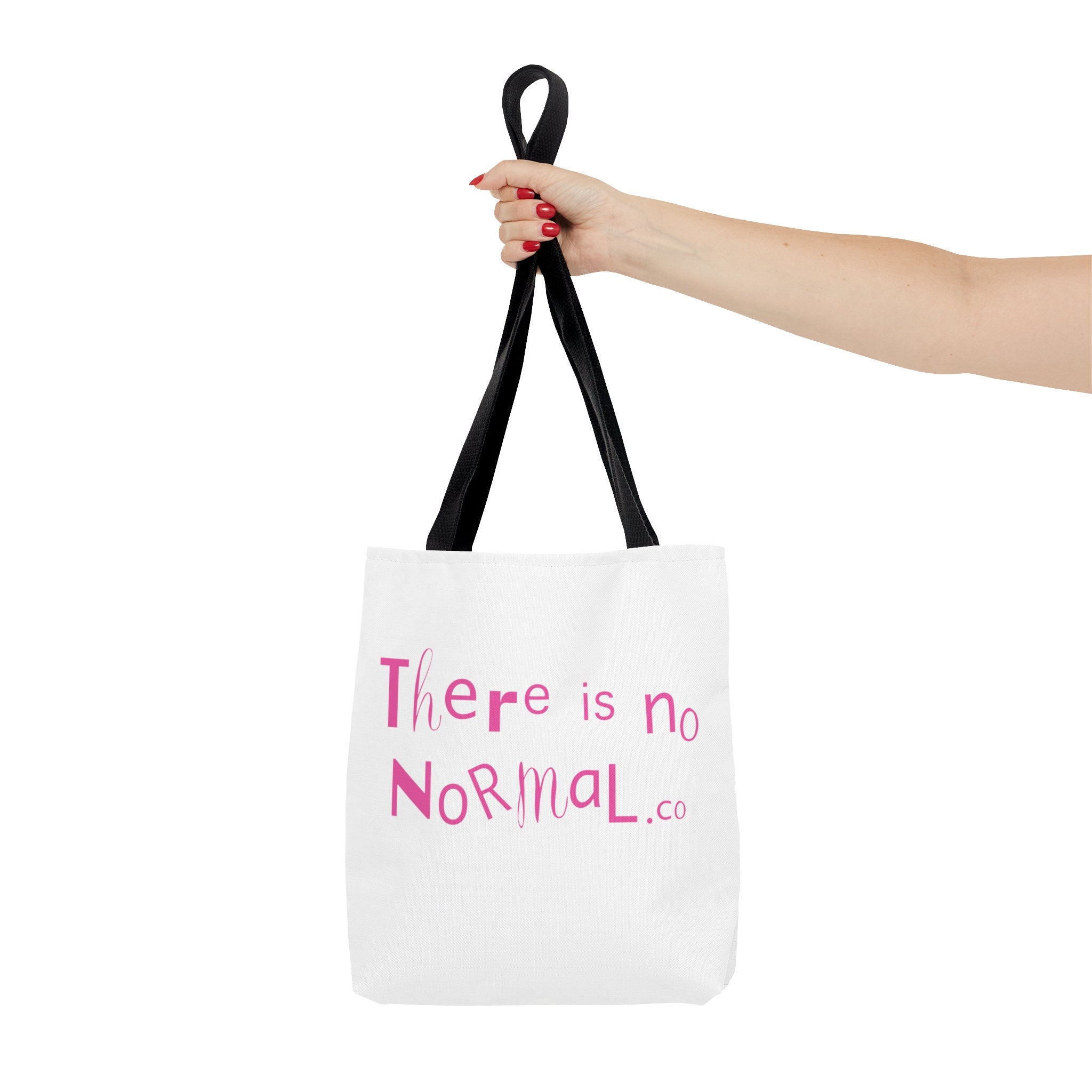 There is No Normal Tote Bag Pink Logo - Etsy