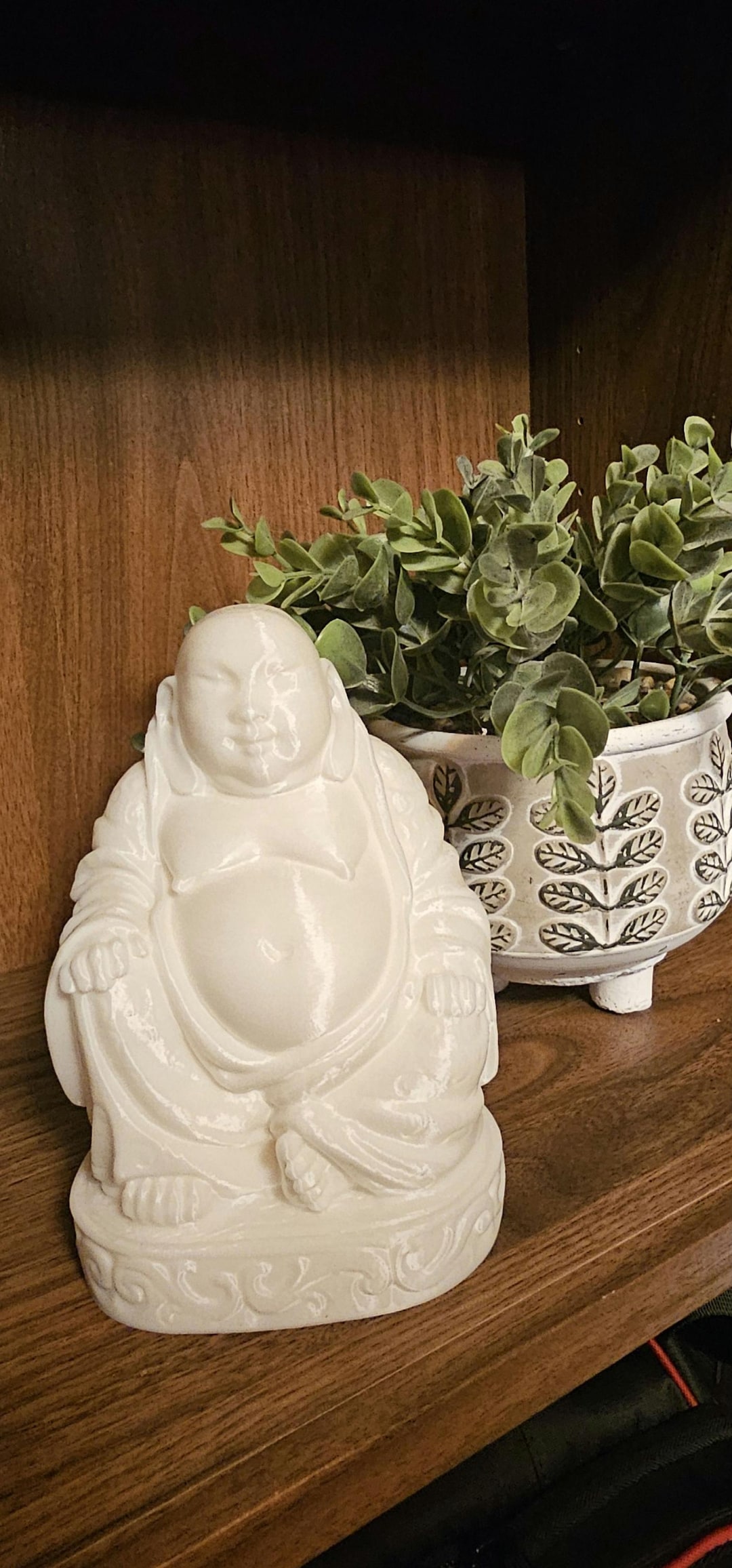 3d-printed Buddha Statue—very Cool Piece for a Desk or Bookshelf - Etsy
