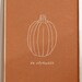 La Citrouille Print Pumpkin Poster Minimalist Fall Wall Art Trendy ...