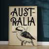 Australian Animals Aboriginal Art Print, Seamless Pattern, Wall Decor ...