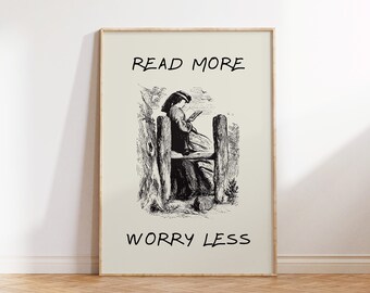 Take Along A Book' Vintage Poster Print - Etsy