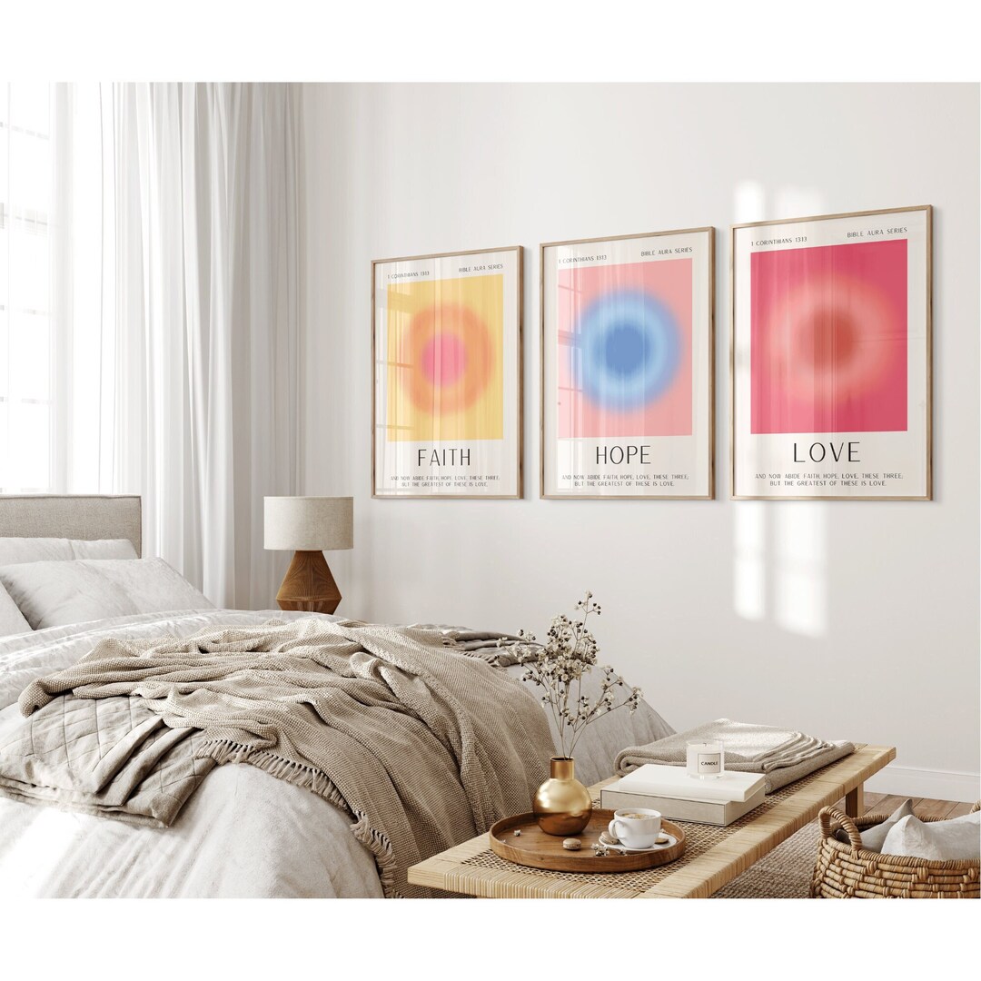 Modern Christian Wall Art Scripture Posters God Art 1 - Etsy