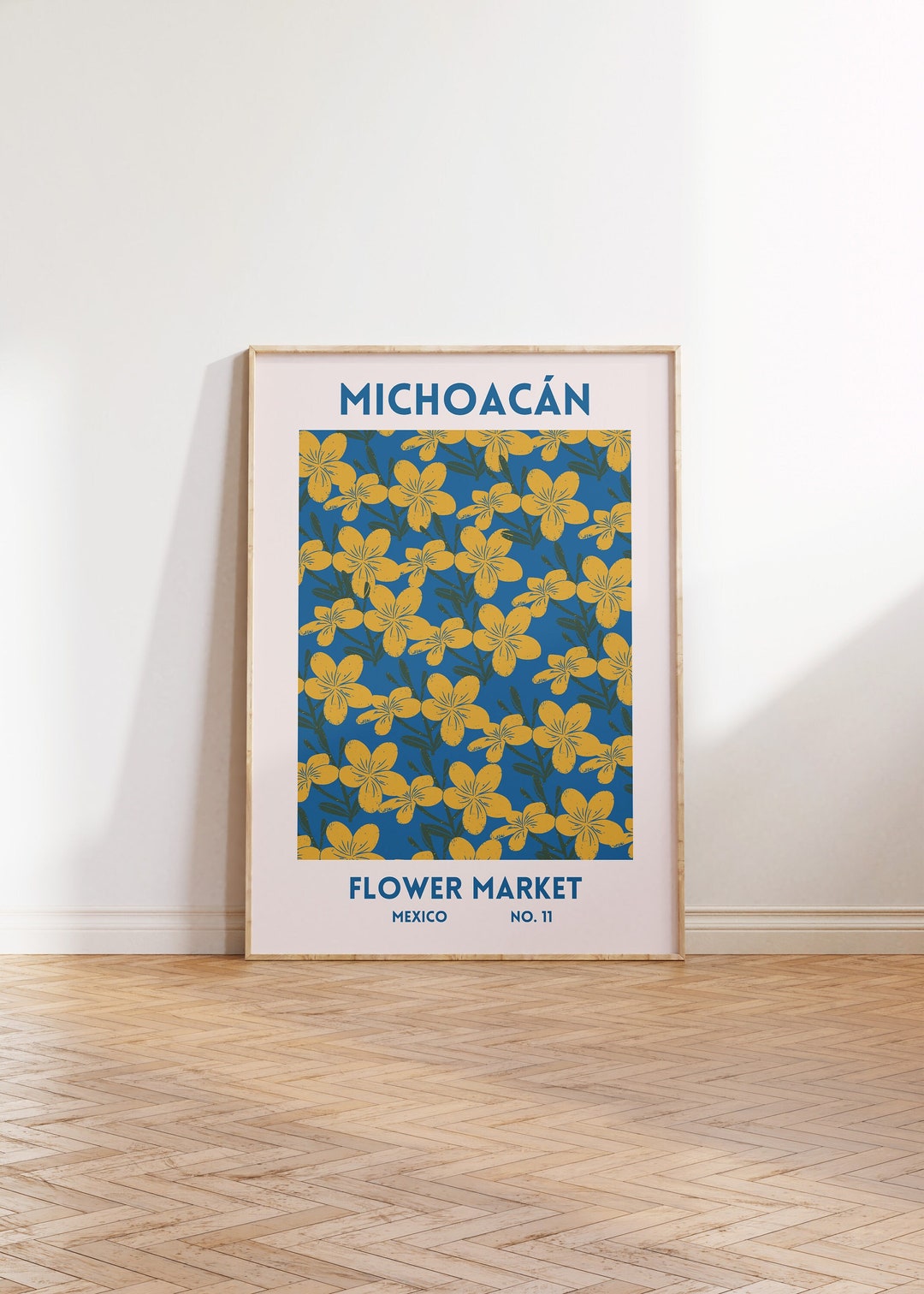 Mexican Flower Market Print: Michoacan Poster (digital Download) - Etsy
