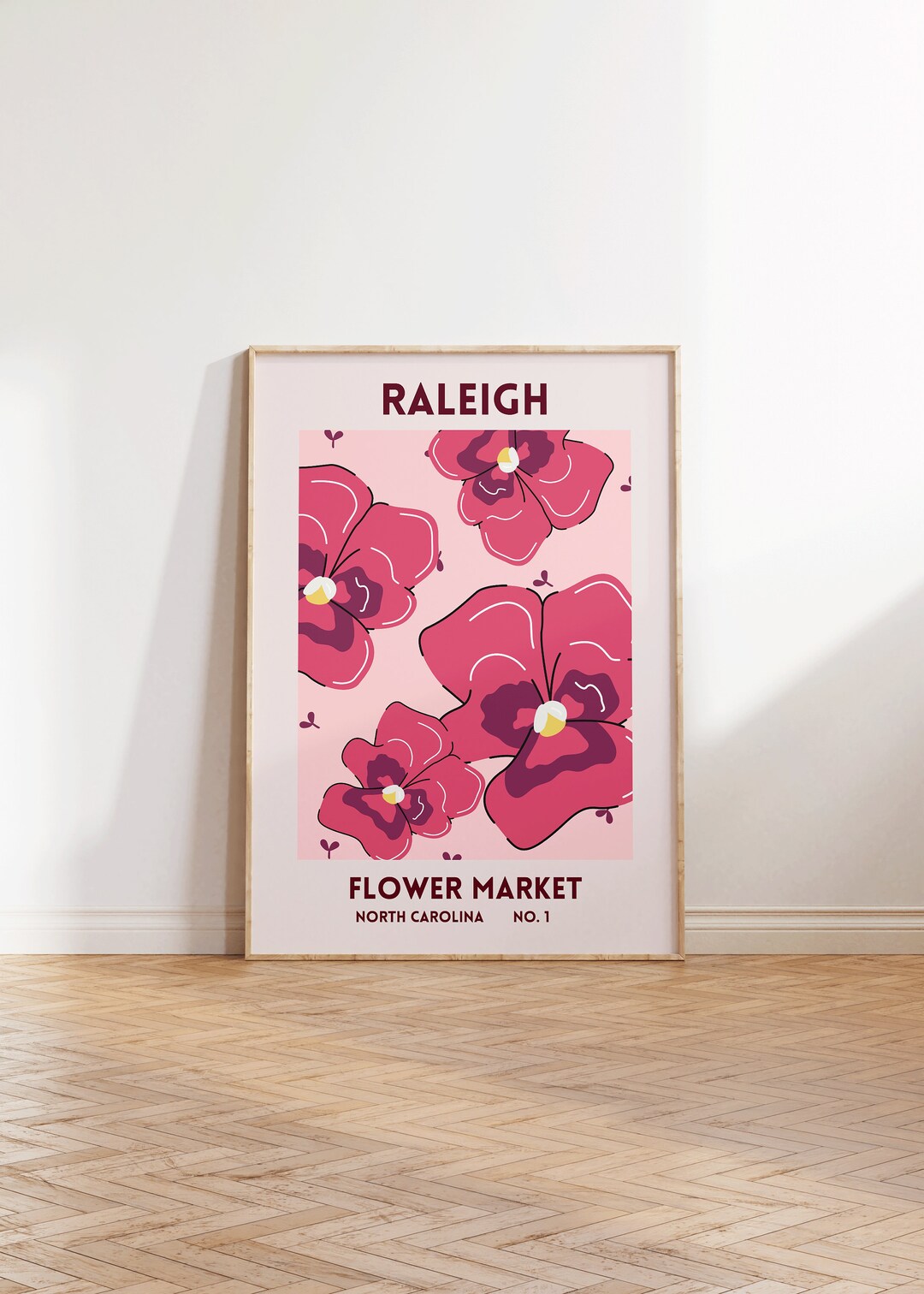 Raleigh North Carolina Print Raleigh Poster Raleigh NC Art - Etsy