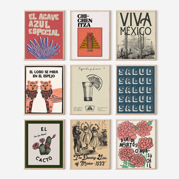 Mexican Posters - Etsy