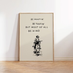 Cowboy Quote Prints Retro Western Wall Art Horseshoe Print Wild West ...