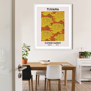 Tijuana Wall Art Mexican Decor Tijuana Poster Botanical Gallery Wall ...