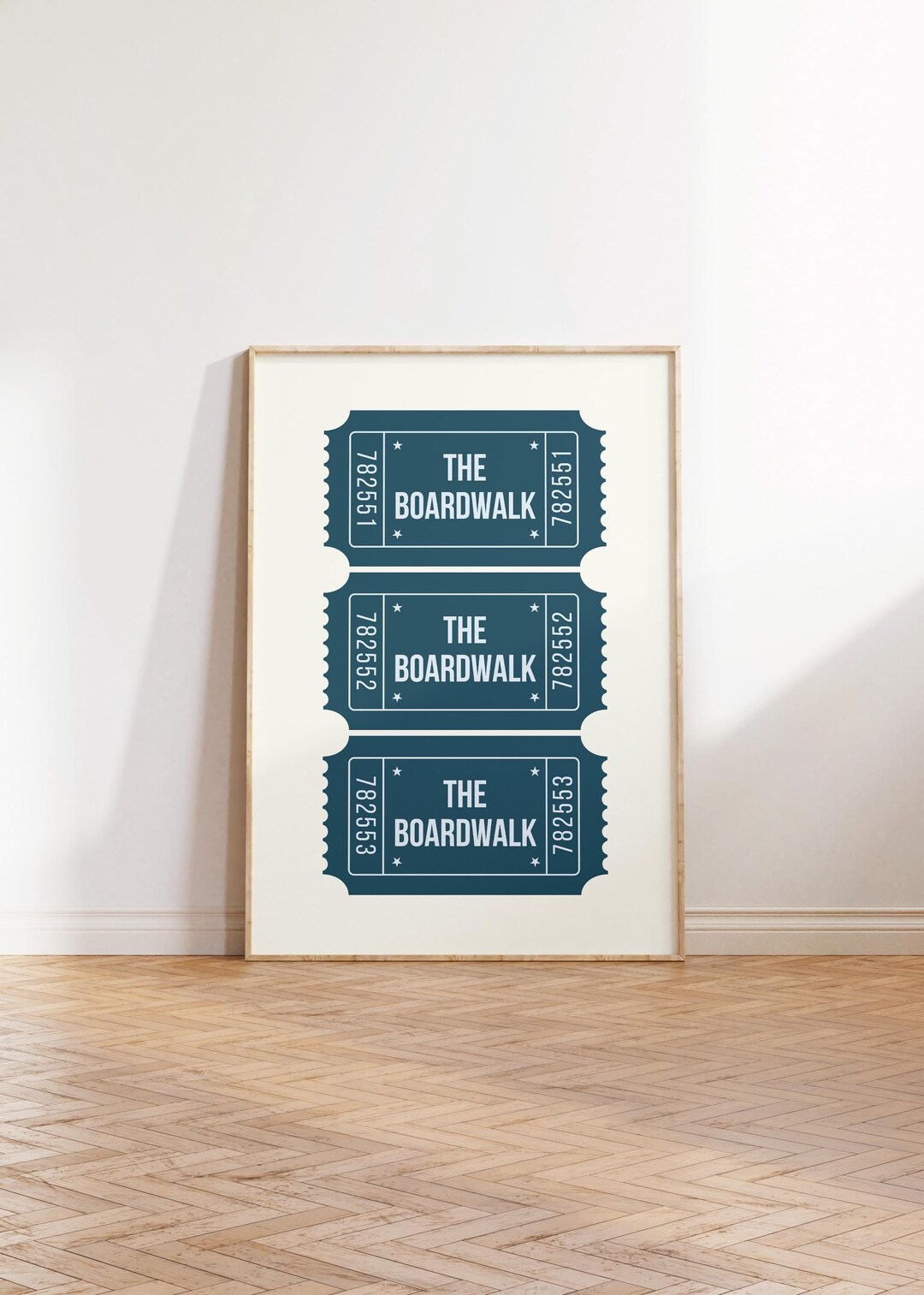 Beach House Print Boardwalk Poster Summer Wall Art Cute Beach Decor ...