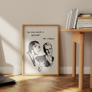 Vintage Office Print Funny Corporate Wall Art Retro Office Poster Work ...