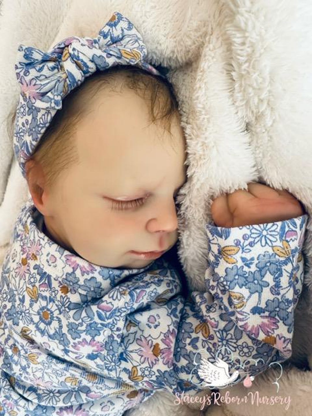 Reborn Baby MIYA, Realborn Baby Doll, Hand Painted, 19 Inch, Certified ...