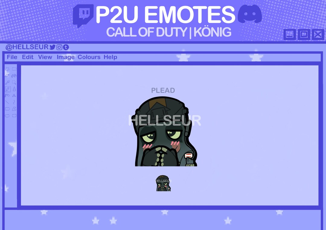 König (plead) Call of Duty Emote | Twitch, Discord, Youtube, Facebook ...