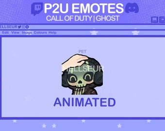 Ghost sign Call of Duty Emote Bundle Twitch, Discord, Youtube, Facebook ...