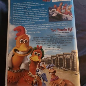 Dreamworks "chicken Run" VHS. Great Condition. - Etsy