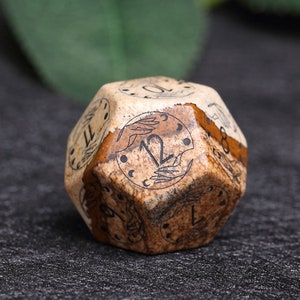 Full Set Picture Stone Dice Set Set Warlock Style - Dungeons and ...