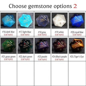 Custom Wedding Dice Custom Dice D20 Dungeons & Dragons DND Dice Stone ...