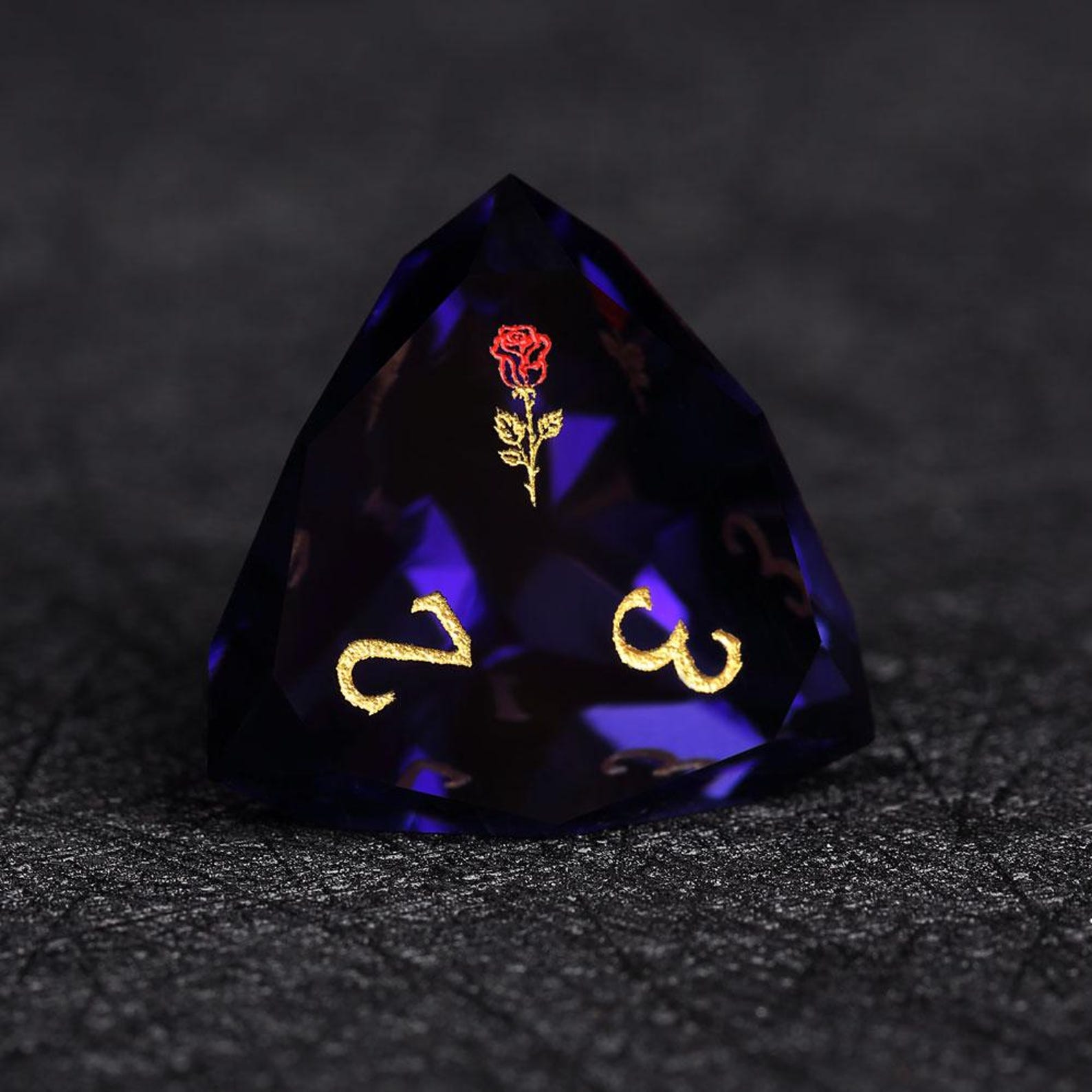 Polyhedral Garnet DND Dice,gemstone Dice Polyhedral DND Dice With Gift ...