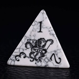Full Set White Turquoise Dice Set Set Warlock Style - Dungeons and ...