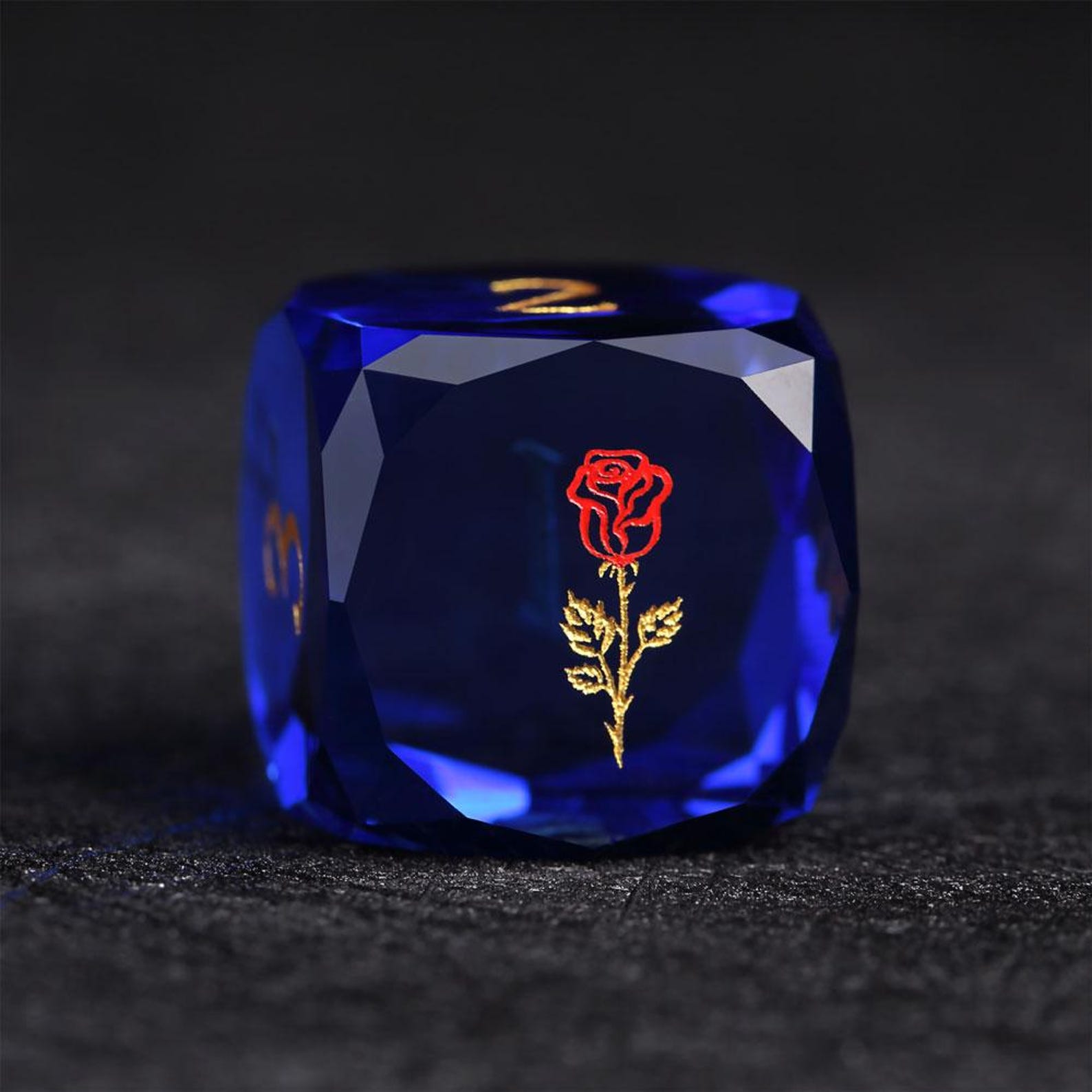 Polyhedral Garnet DND Dice,gemstone Dice Polyhedral DND Dice With Gift ...