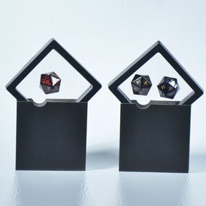 Custom Wedding Dice: Garnet Gemstone D20, D&D Dice - Etsy