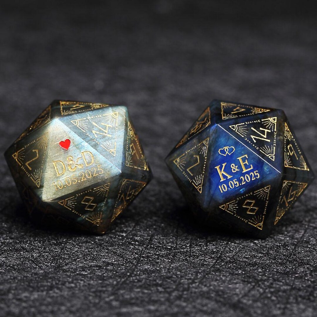 12 Zodiac Signs Custom Style DND Dice | Custom Wedding Dice | Custom ...