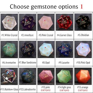 Custom Wedding Dice Custom Dice D20 Dungeons & Dragons DND Dice Stone ...